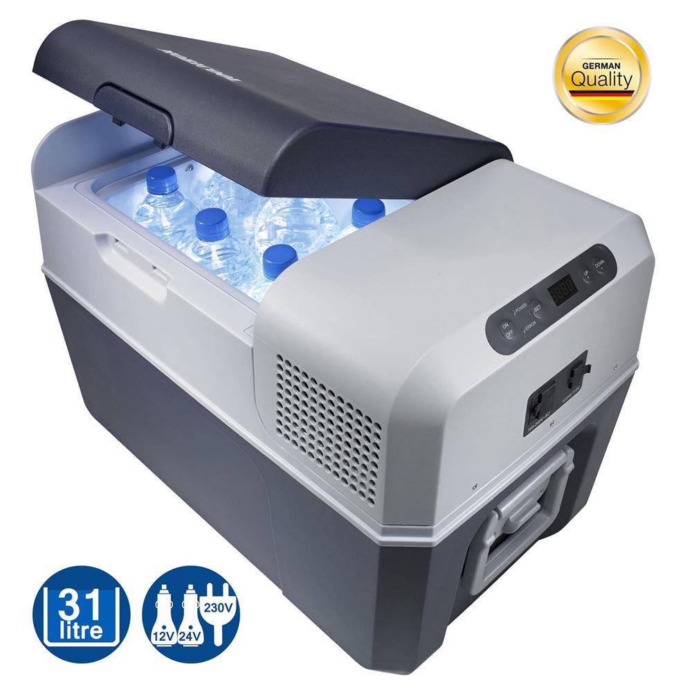 Mobicool FR34 12/24/220Volt AC/DC 31 Litre Kompresörlü Oto Buzdolabı - 07 Mağaza